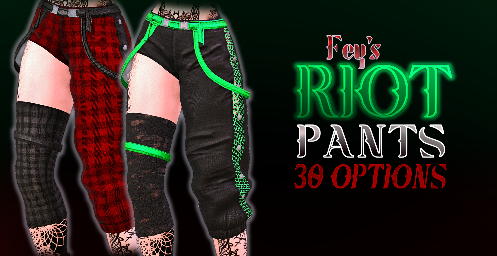 Fey´s Riot - Pants - The Glamour Dresser : Final Fantasy XIV Mods and More