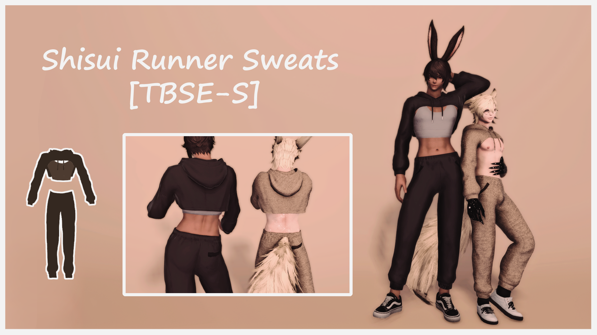 Shisui Running Sweats [TBSE-Slim] - The Glamour Dresser : Final Fantasy ...