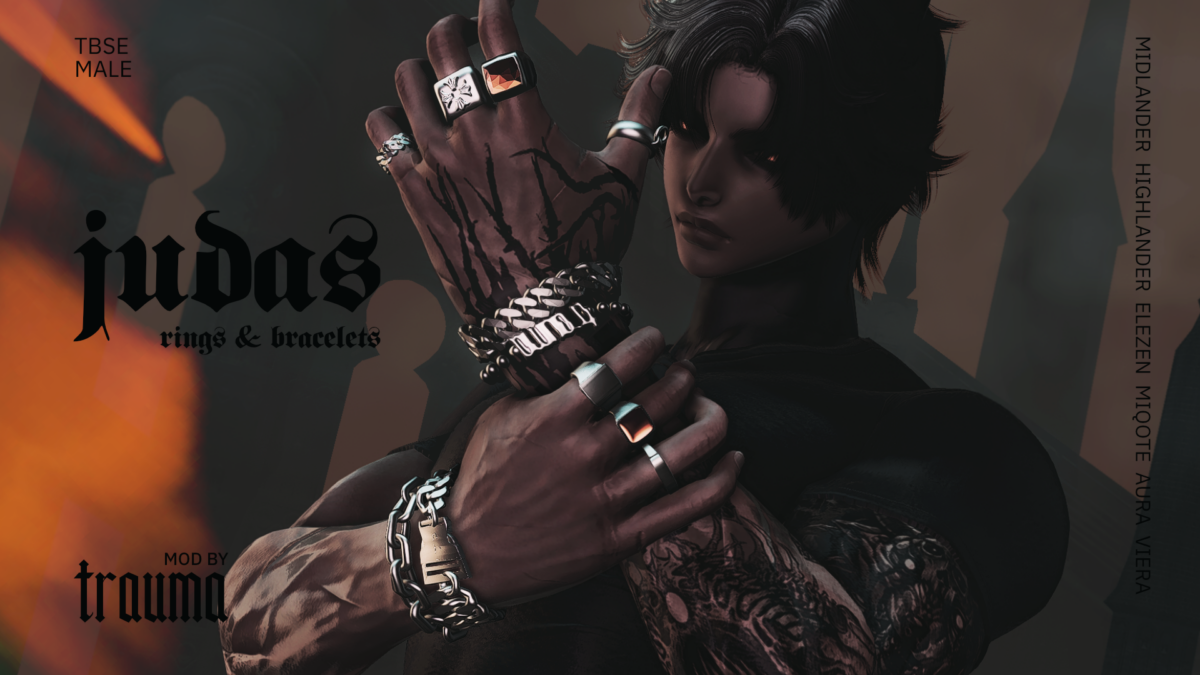 JUDAS Rings + Bracelets [TBSE] - The Glamour Dresser : Final Fantasy ...