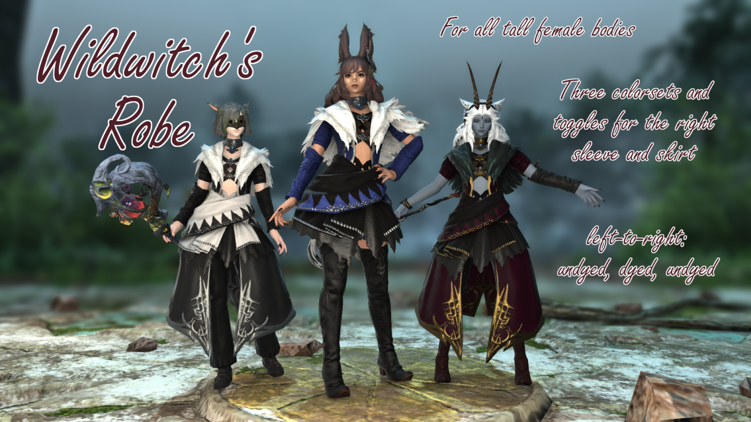 Wildwitch's Robe - The Glamour Dresser : Final Fantasy XIV Mods and More