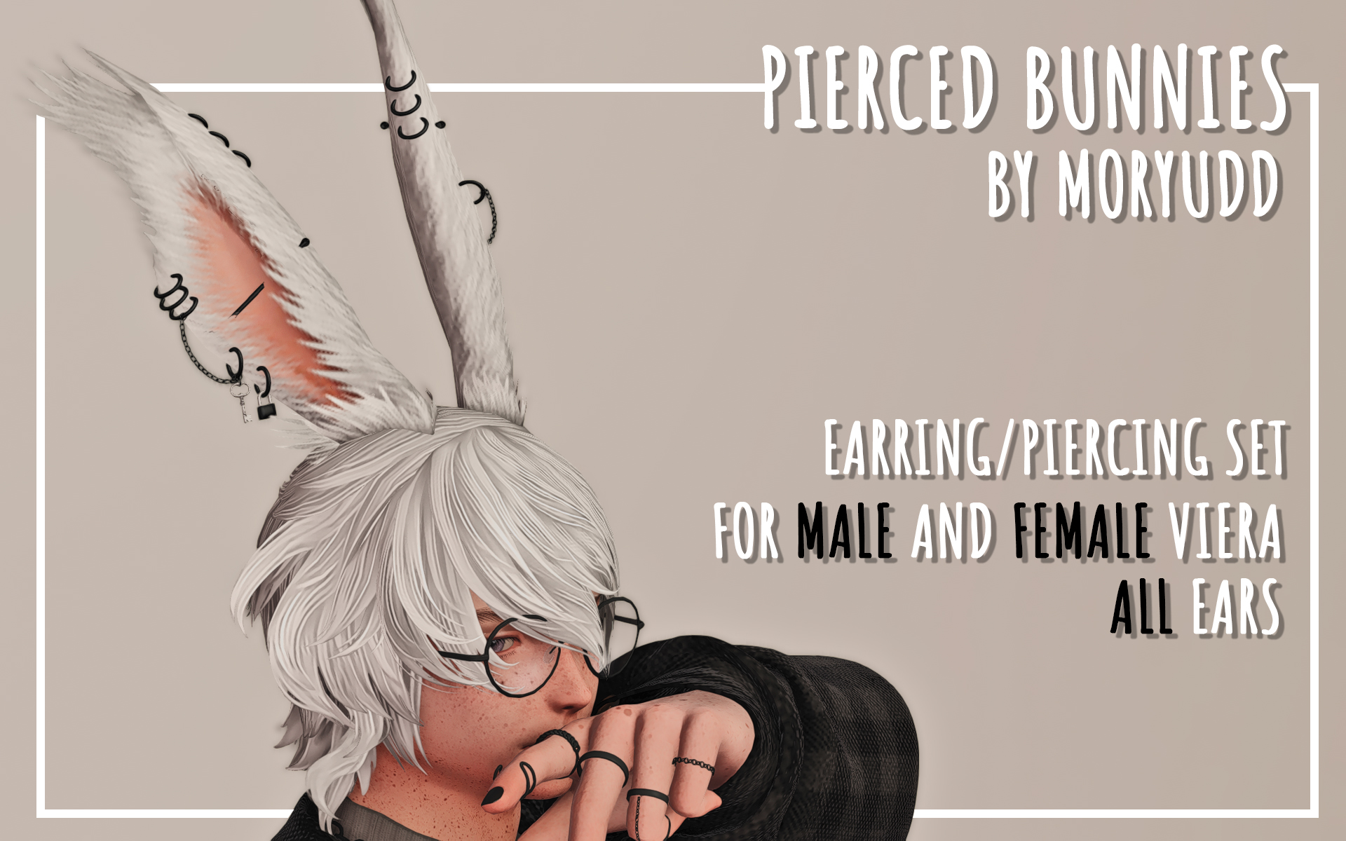 Pierced Bunnies - The Glamour Dresser : Final Fantasy XIV Mods and More