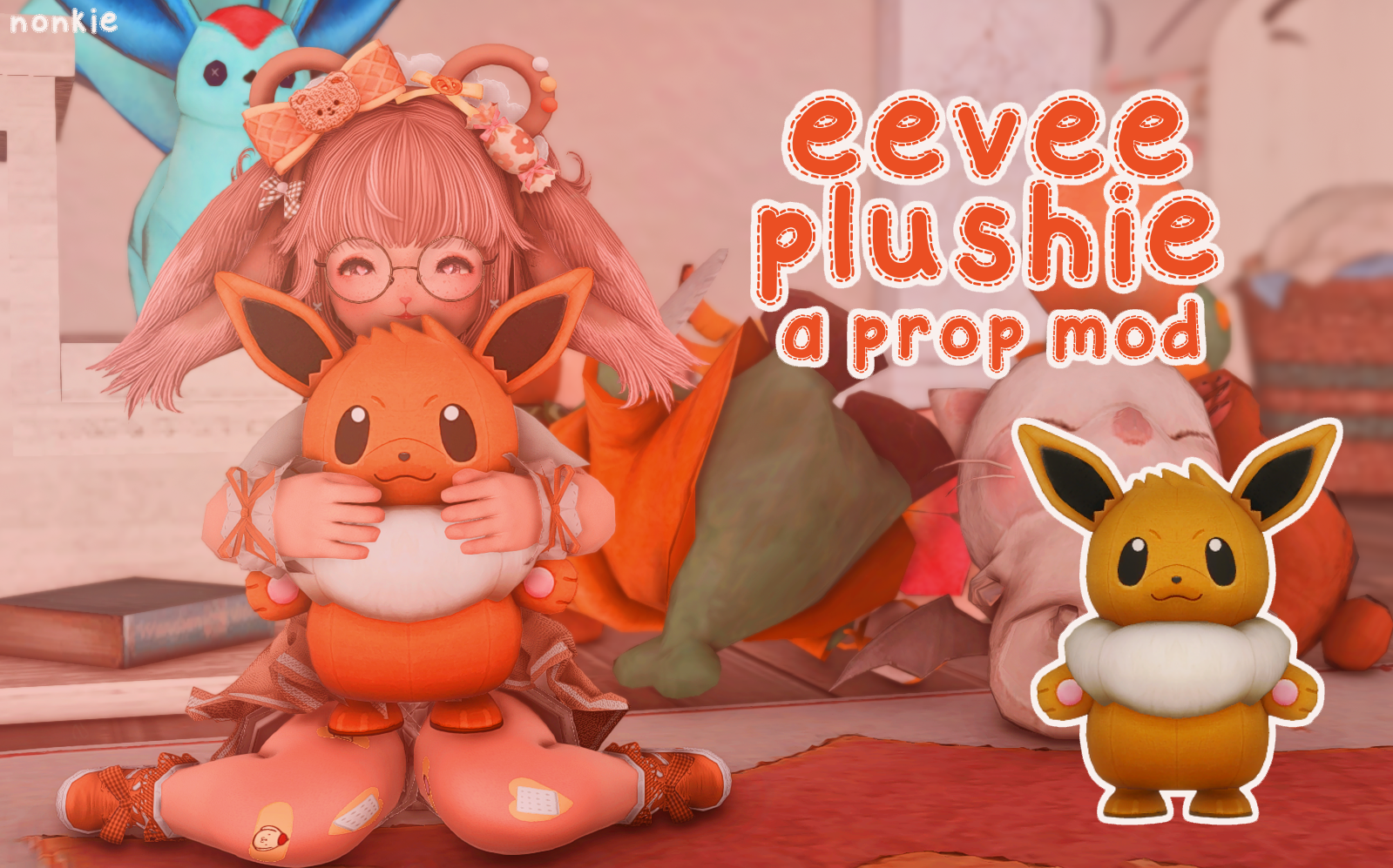 eevee plushie ♡ a prop mod - The Glamour Dresser : Final Fantasy XIV ...