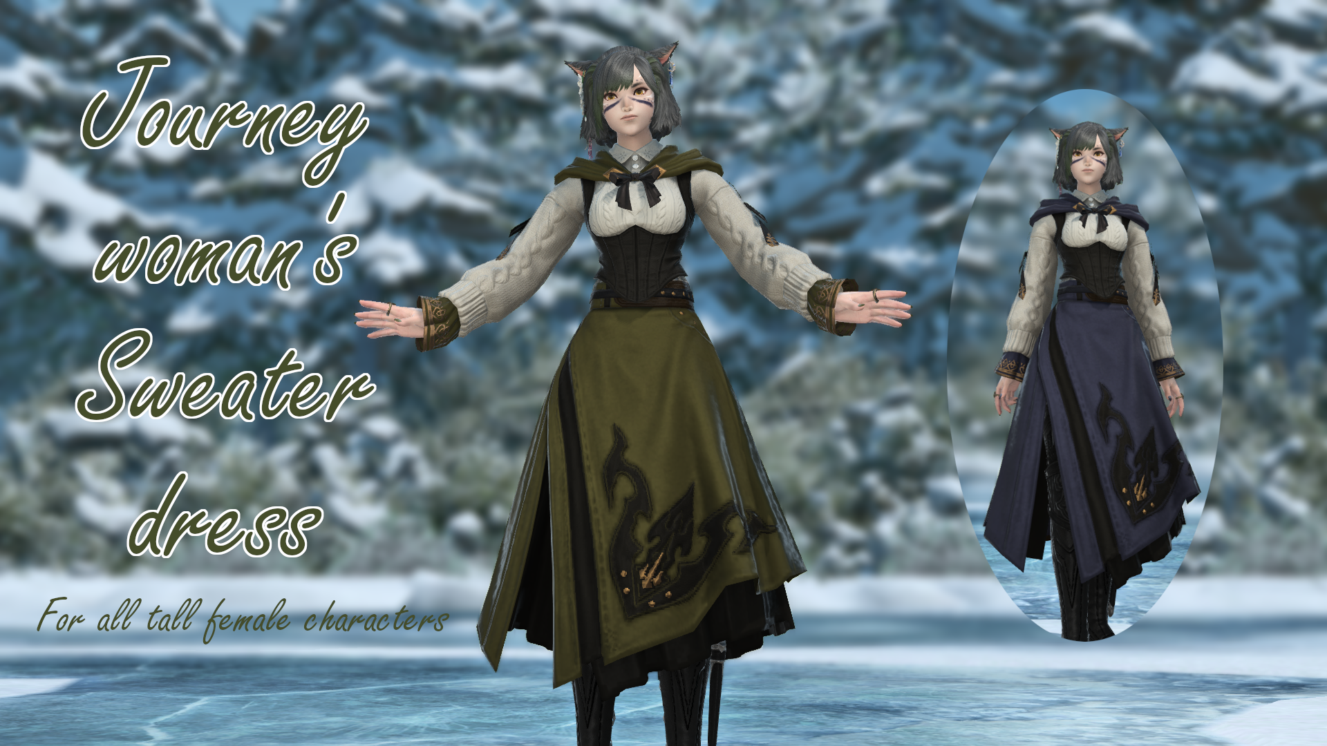 Journeywoman's Sweaterdress - The Glamour Dresser : Final Fantasy XIV ...