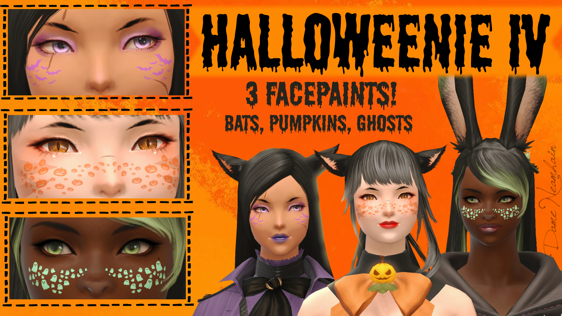 Halloweenie IV (Halloween Face Paints) - The Glamour Dresser : Final ...