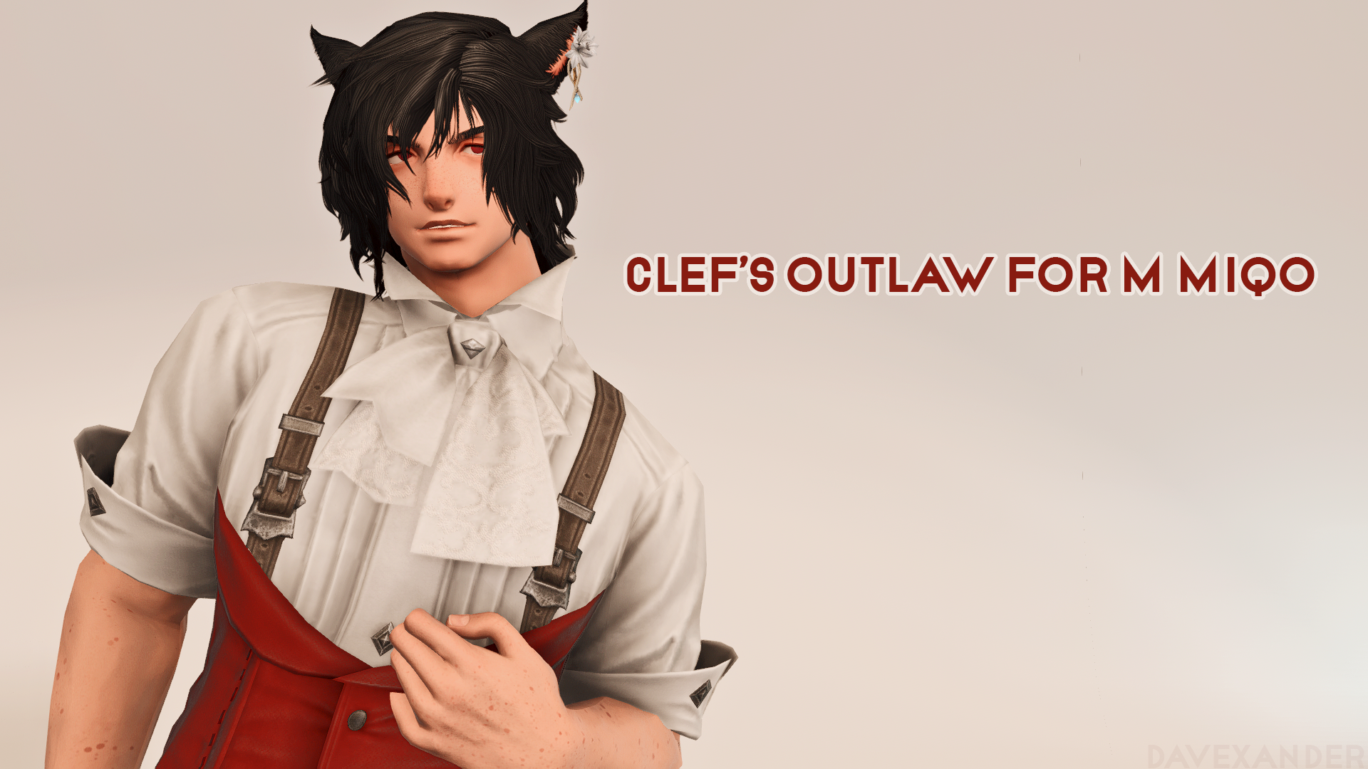 Clef's Outlaw [M Miqo'te] - The Glamour Dresser : Final Fantasy XIV ...