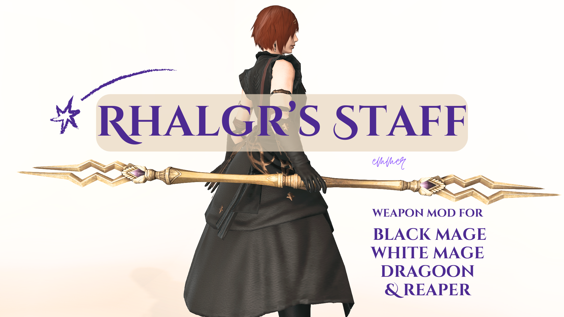 Rhalgr’s Staff: Weapon for BLM WHM DRG RPR – The Glamour Dresser