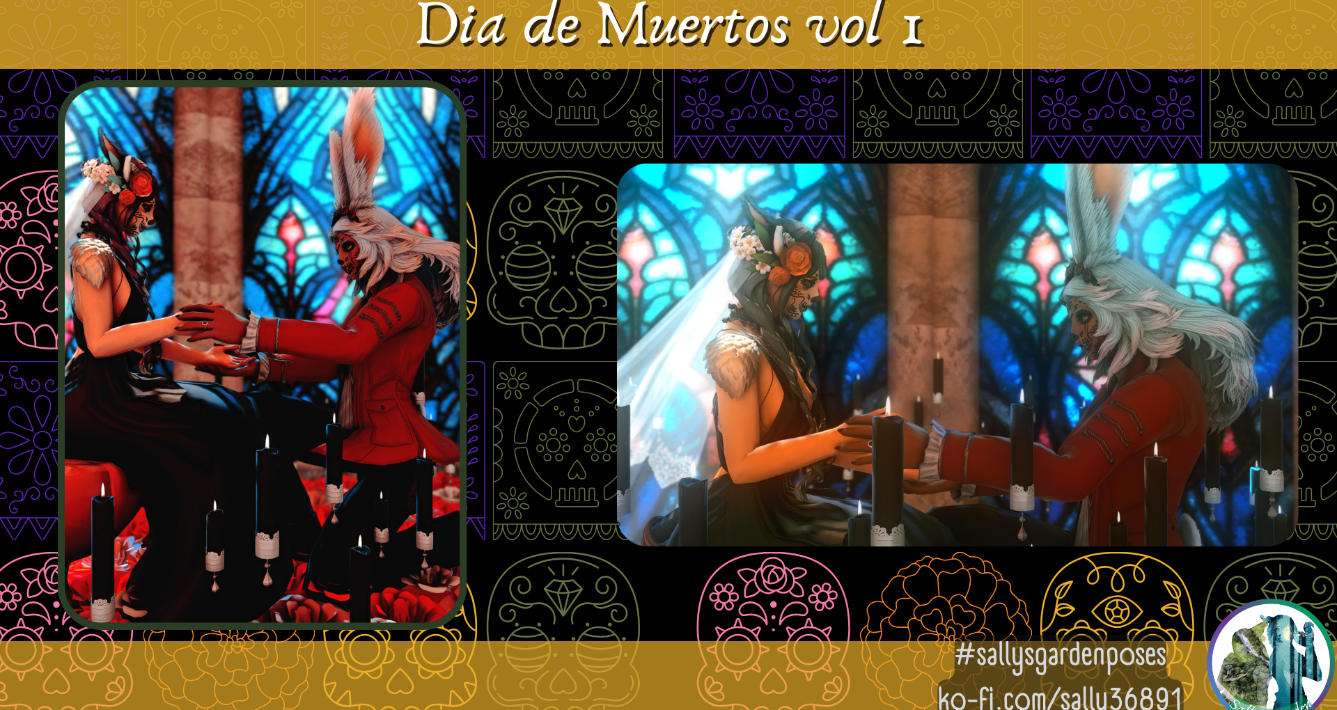 32- Dia de Muertos vol 1 - The Glamour Dresser : Final Fantasy XIV Mods ...