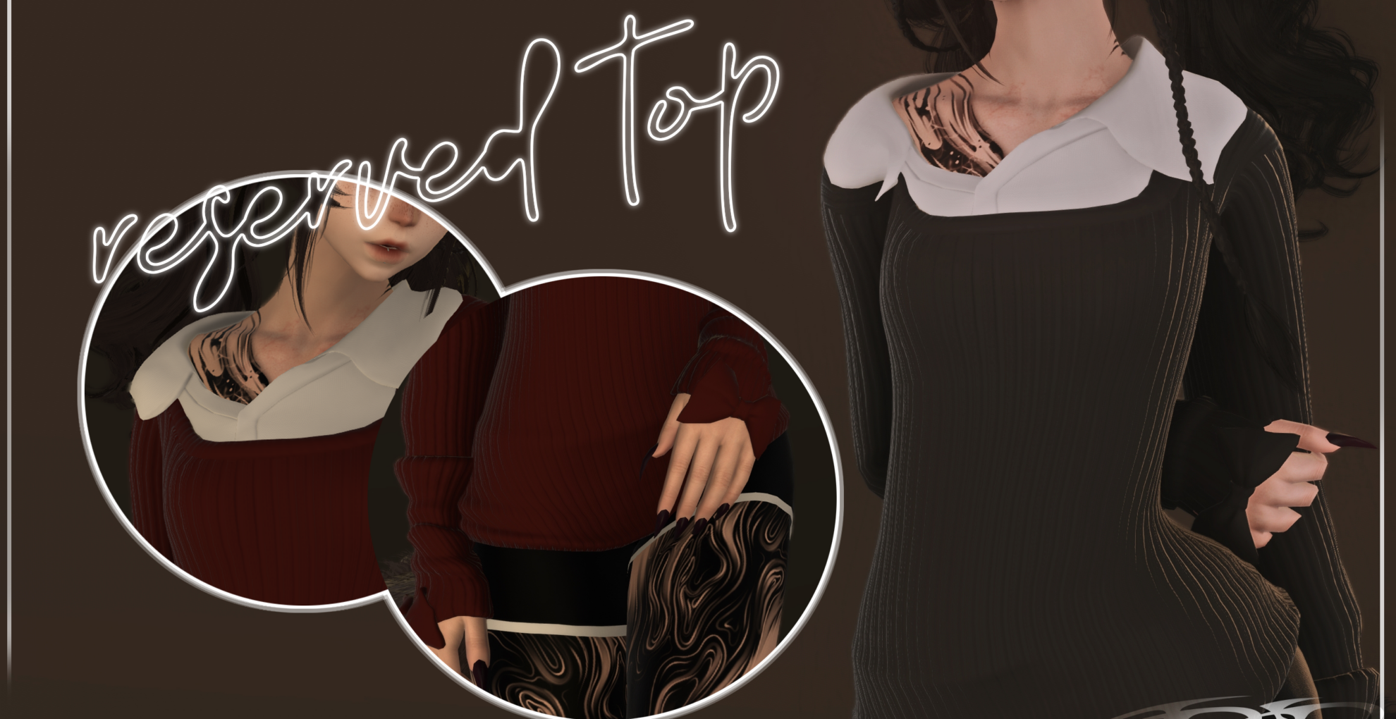{apyr} reserved top - The Glamour Dresser : Final Fantasy XIV Mods and More