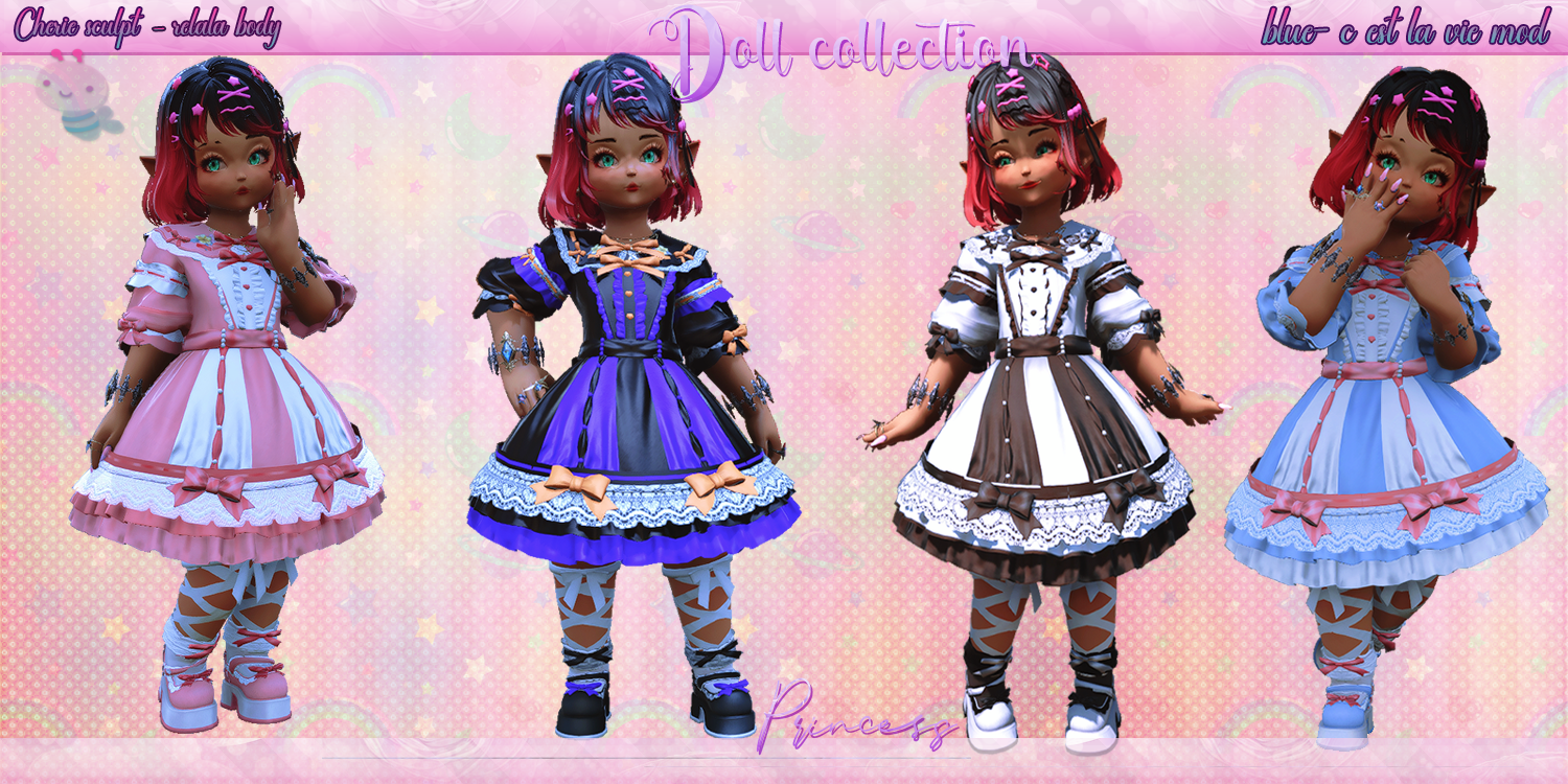 Princess - The Glamour Dresser : Final Fantasy XIV Mods and More