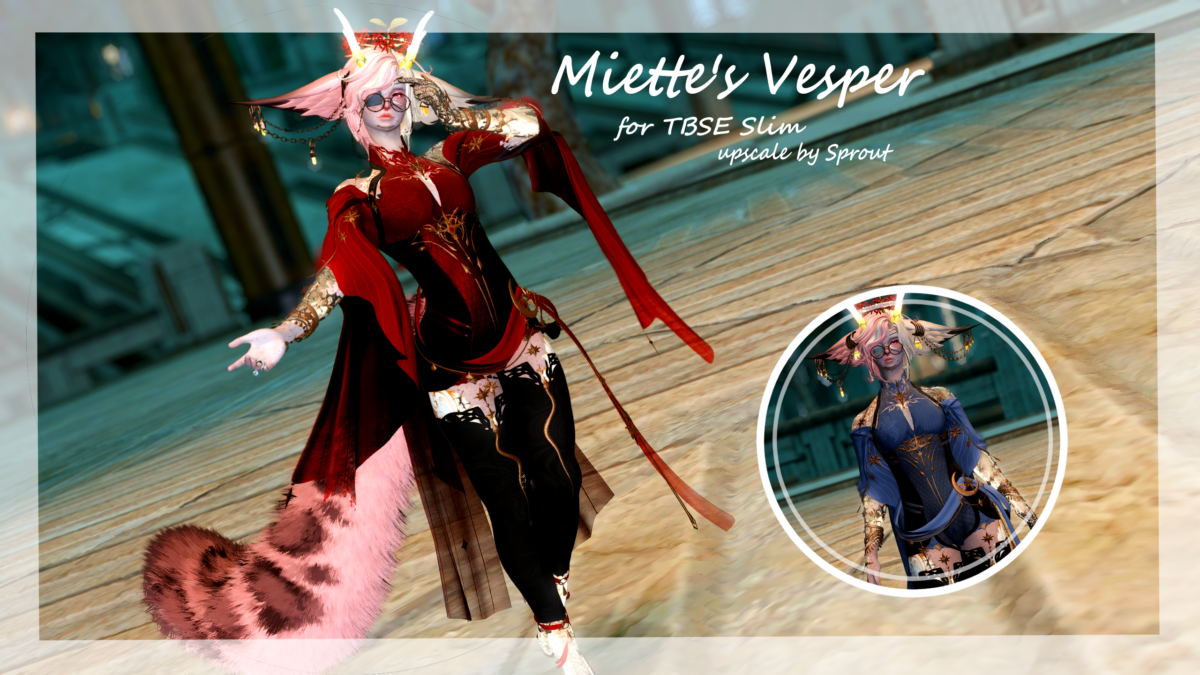 [Sprout] Miette's Vesper for TBSE Slim - The Glamour Dresser : Final ...