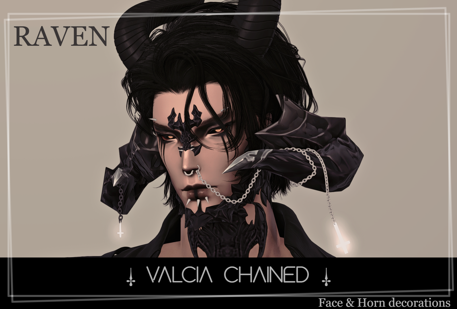 Valcia Chained - The Glamour Dresser : Final Fantasy XIV Mods and More