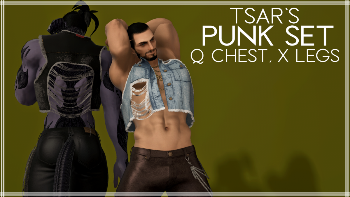 Punk Set - TBSE-Q Chest, TBSE-X Legs - The Glamour Dresser