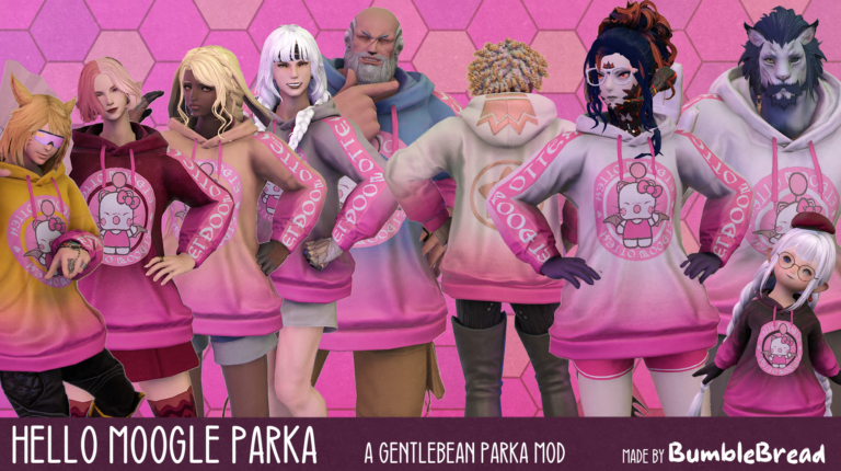 Hello Moogle Parka [DT Update] - The Glamour Dresser : Final Fantasy ...