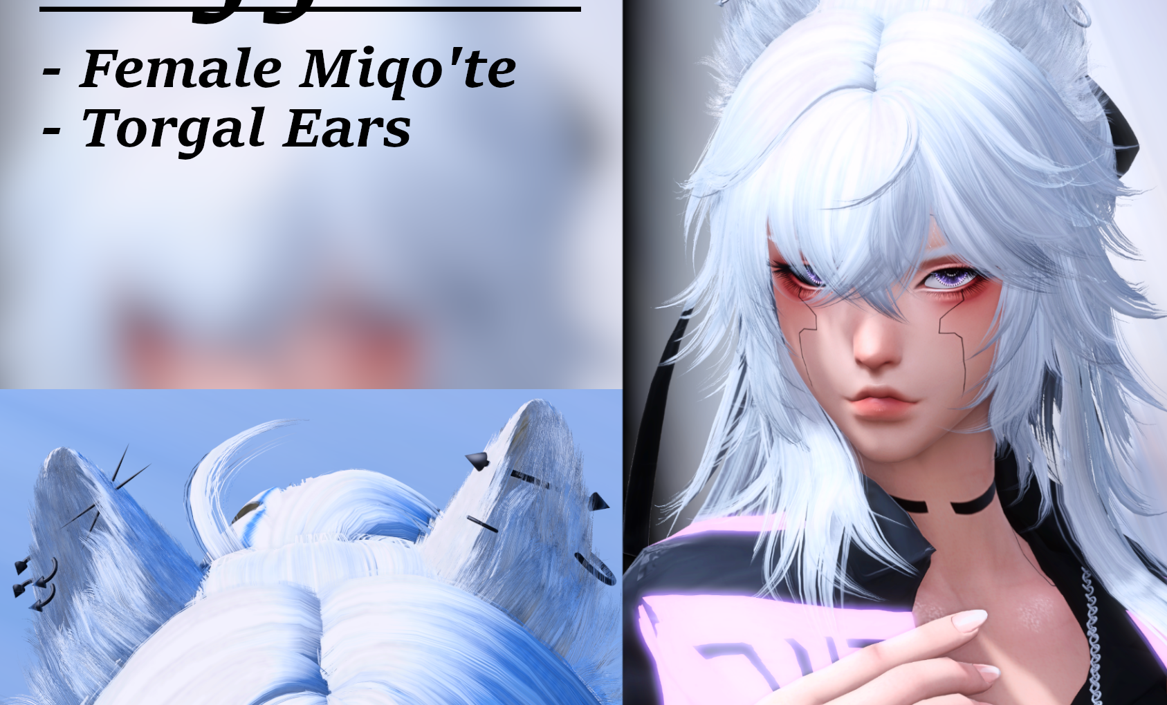 Edgy Girl - The Glamour Dresser : Final Fantasy XIV Mods and More