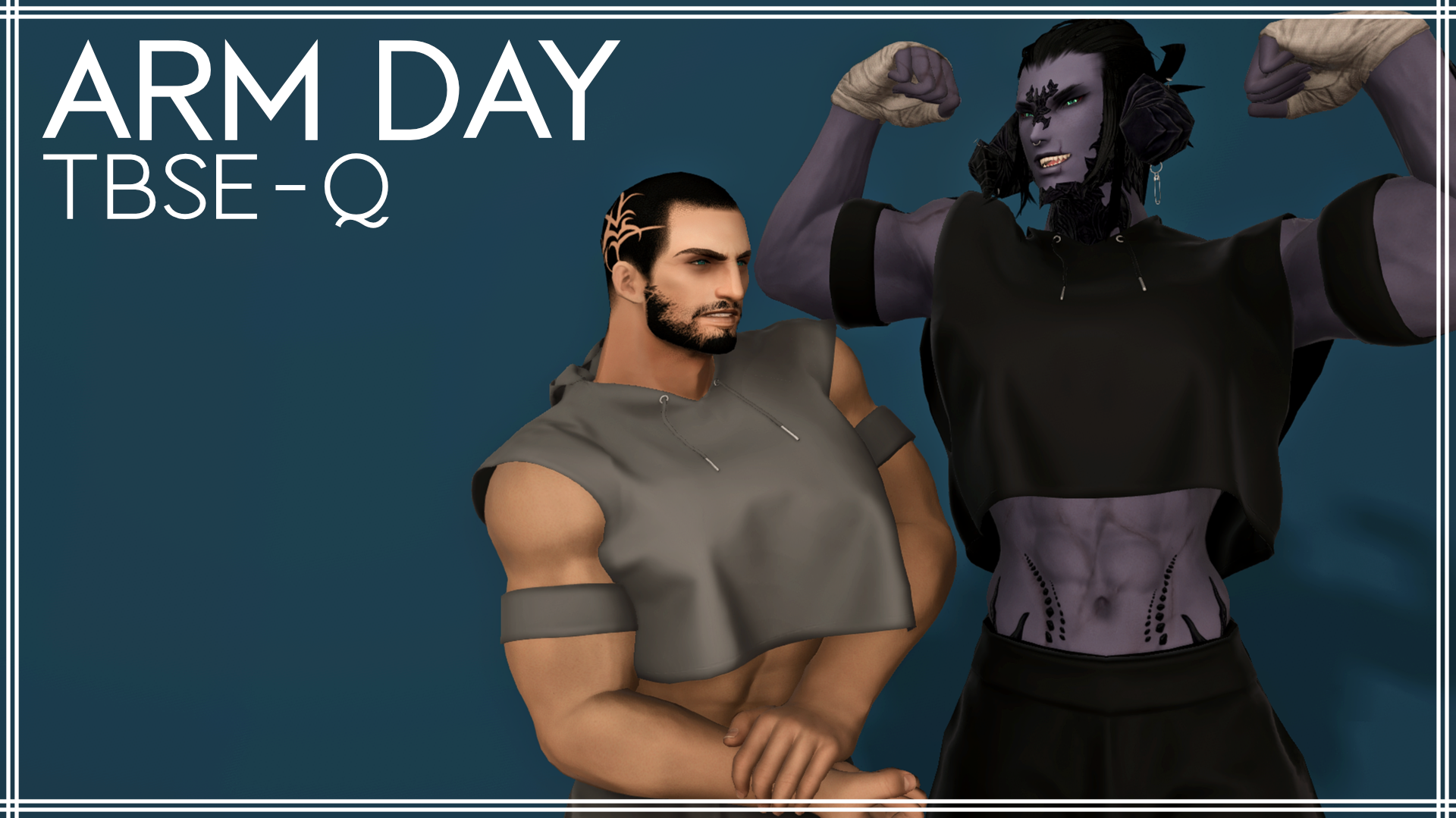 Arm Day - TBSE-Q - The Glamour Dresser : Final Fantasy XIV Mods and More