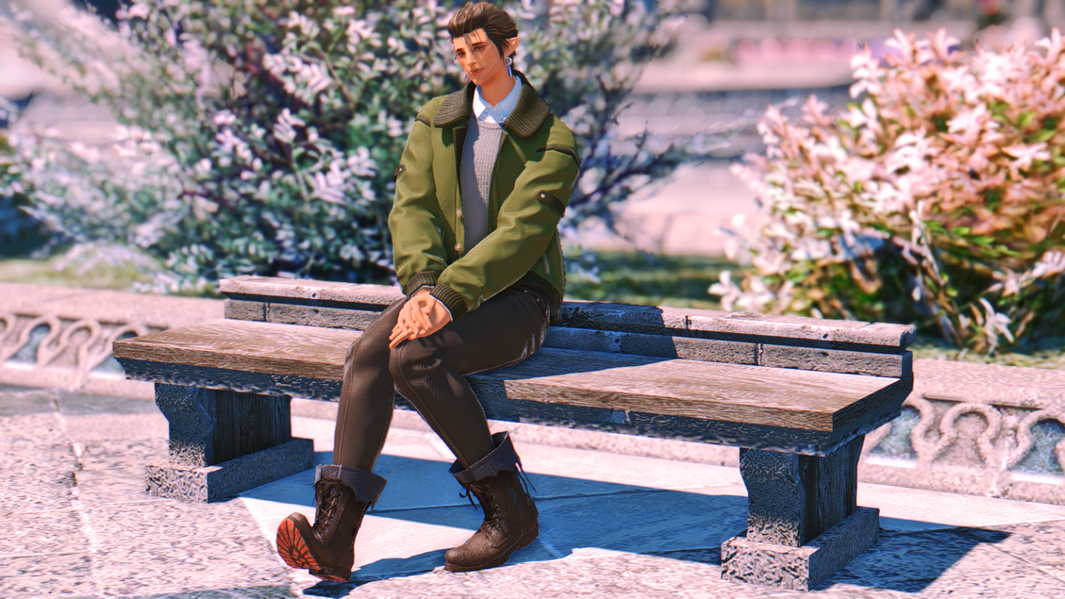 Dainty Sit - The Glamour Dresser