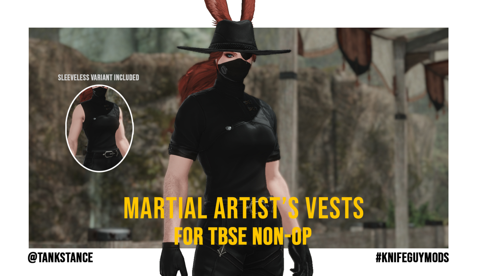 [ K ] Martial Artist's Vests for TBSE Non-Op - The Glamour Dresser : Final Fantasy XIV Mods and More