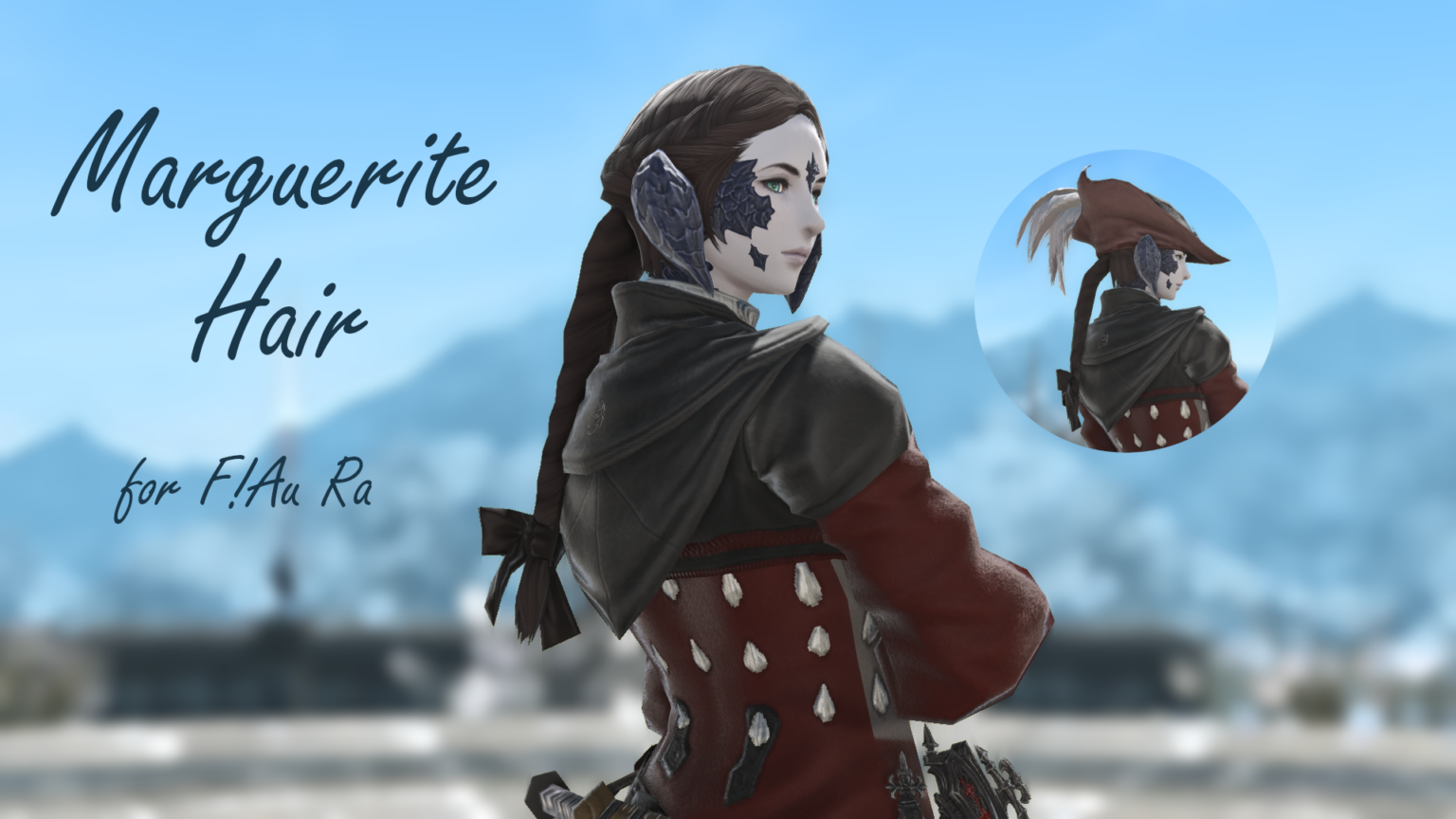 Marguerite Hair - The Glamour Dresser : Final Fantasy XIV Mods and More