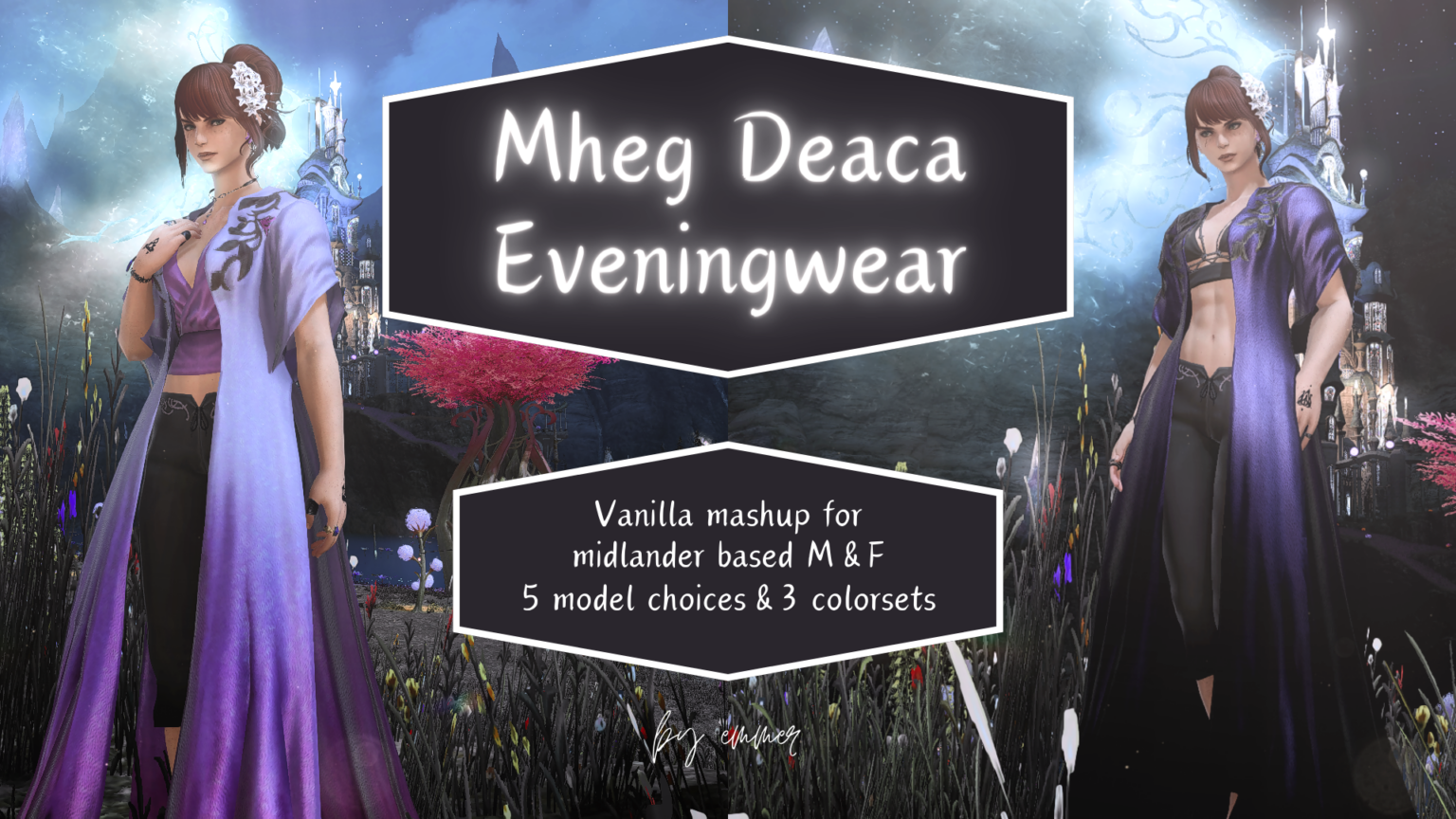 Mheg Deaca Eveningwear (Now for Bibo+, KNiku & TBSE!) - The Glamour Dresser : Final Fantasy XIV ...