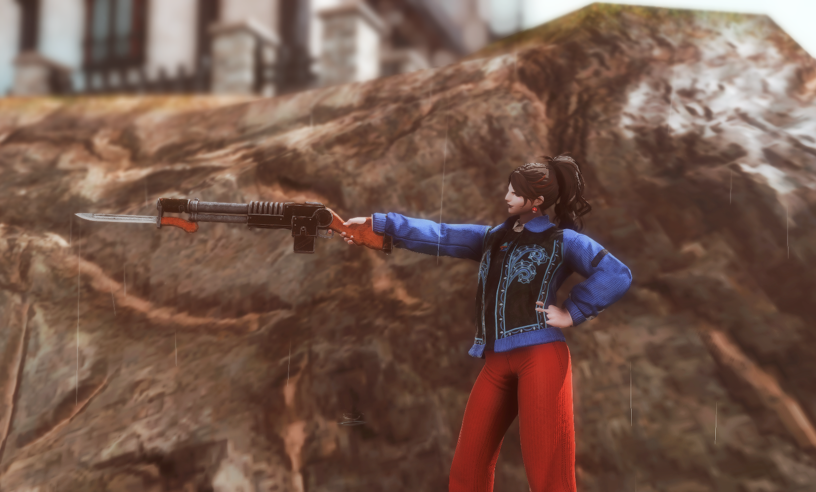 Lucius Pattern Laser Gun - The Glamour Dresser : Final Fantasy XIV Mods ...