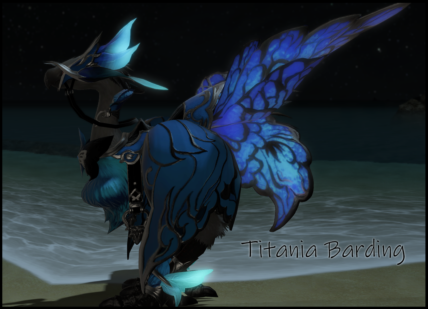 Titania Barding - The Glamour Dresser : Final Fantasy XIV Mods and More