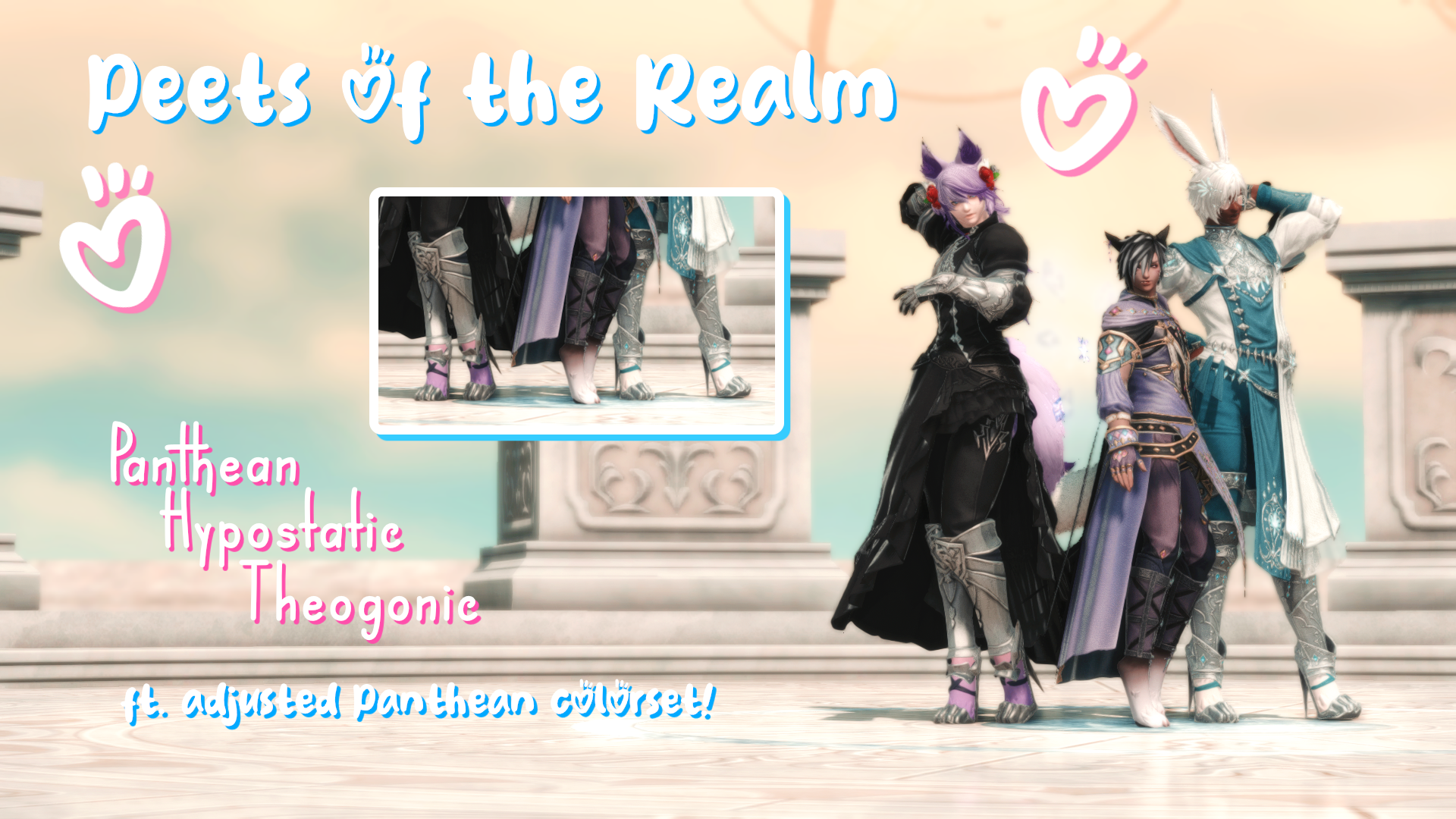 Peets of the Realm - The Glamour Dresser : Final Fantasy XIV Mods and More