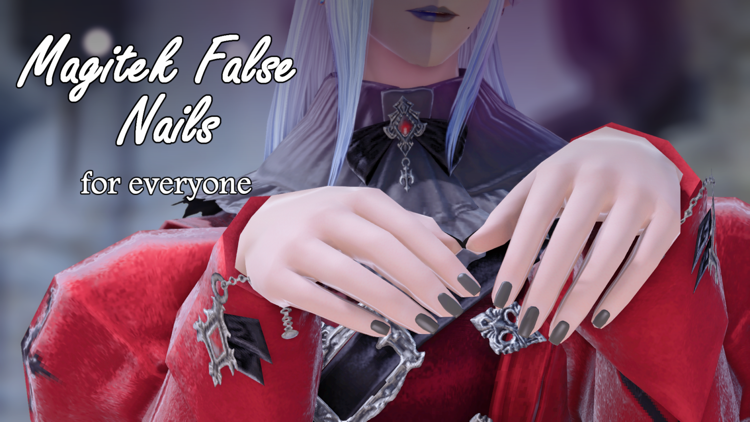 Magitek False Nails - The Glamour Dresser : Final Fantasy XIV Mods and More