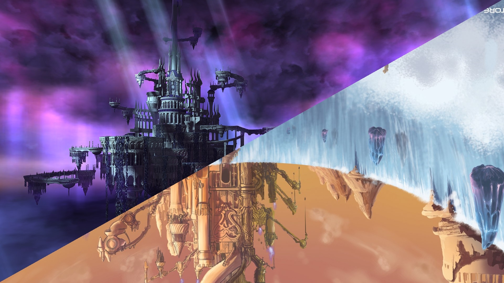 Hollow Bastion (cover) over the Fell Court of Troia BGM - The Glamour ...