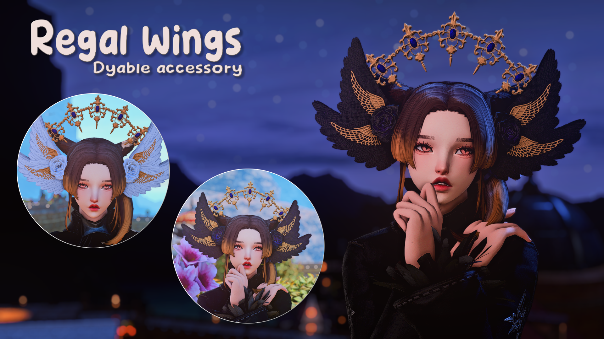 Regal Wings [DT] - The Glamour Dresser : Final Fantasy XIV Mods and More
