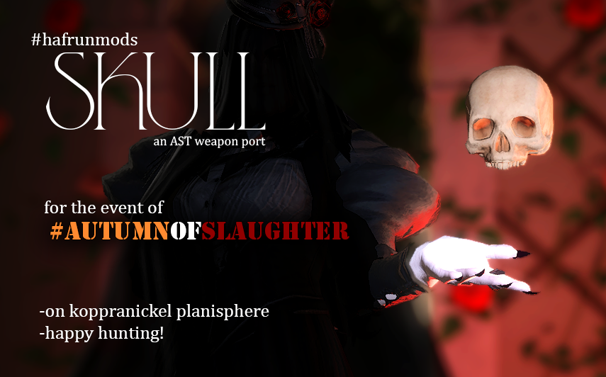 SKULL - an AST weapon port - The Glamour Dresser : Final Fantasy XIV ...