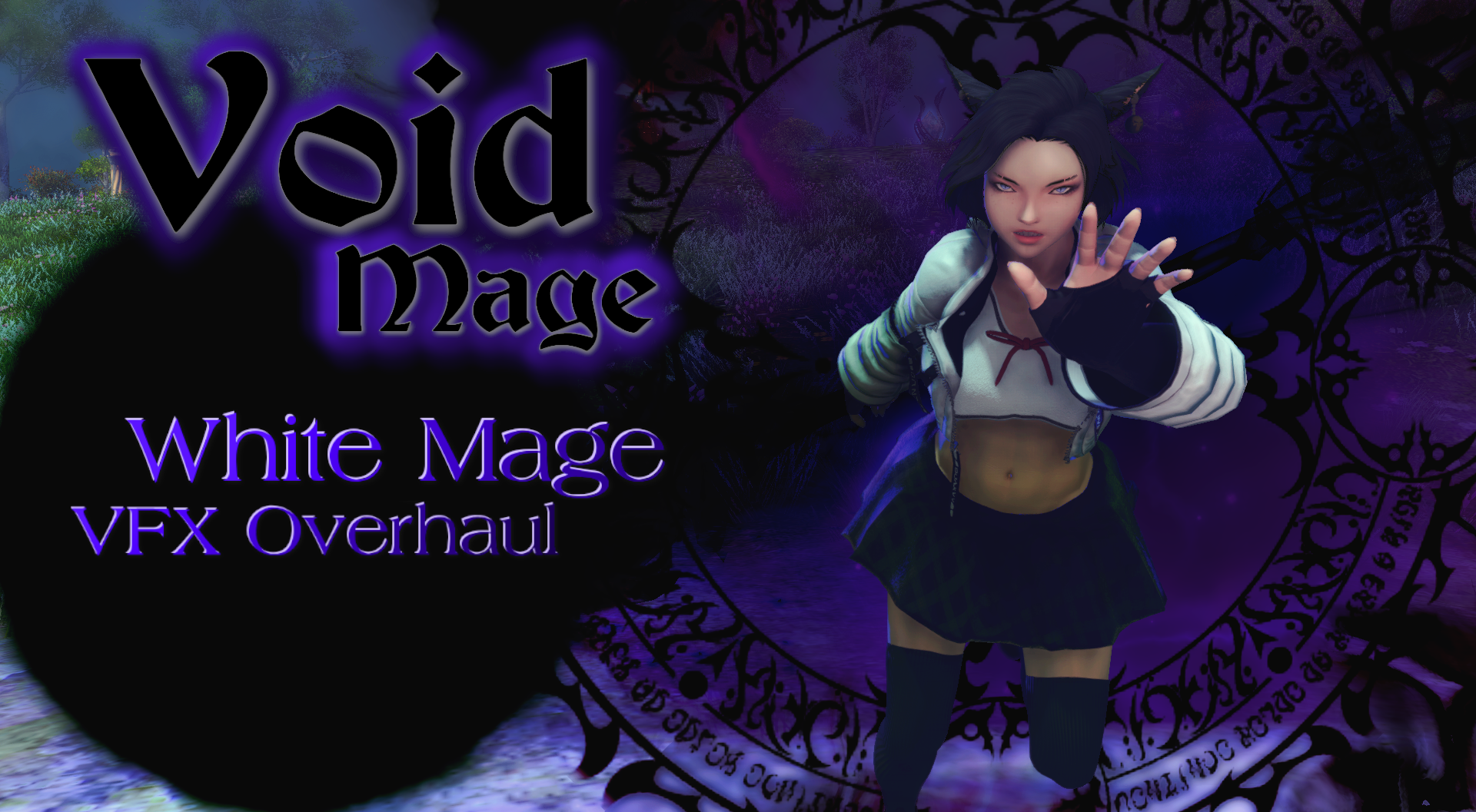 Void Mage [Dawntrail whm vfx overhaul] - The Glamour Dresser : Final Fantasy XIV Mods and More