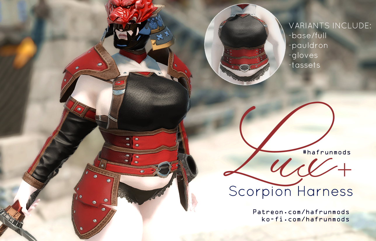 Lux+ Scorpion Harness - The Glamour Dresser