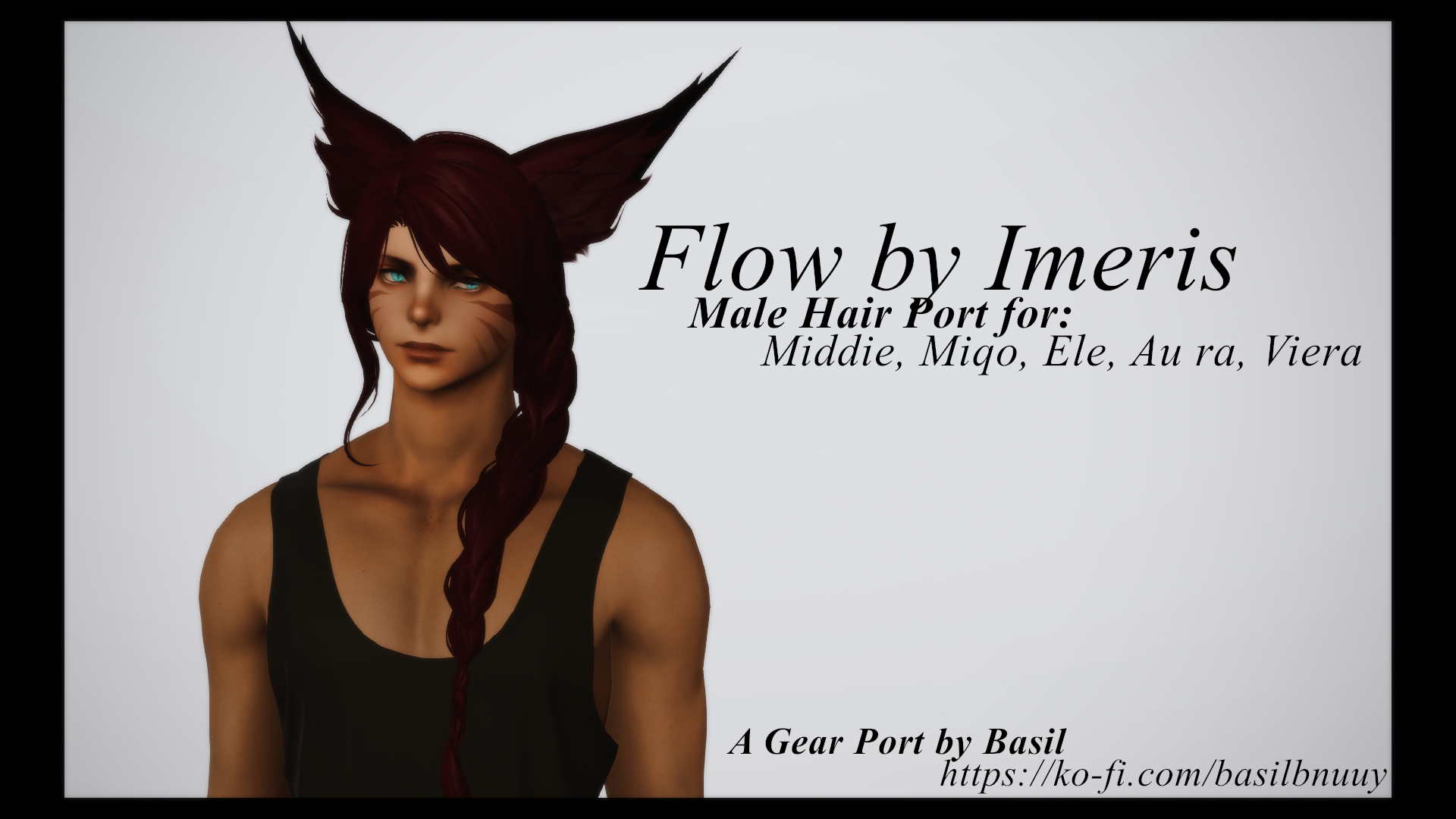 Flow by Imeris - Male Hair Mod - The Glamour Dresser : Final Fantasy ...