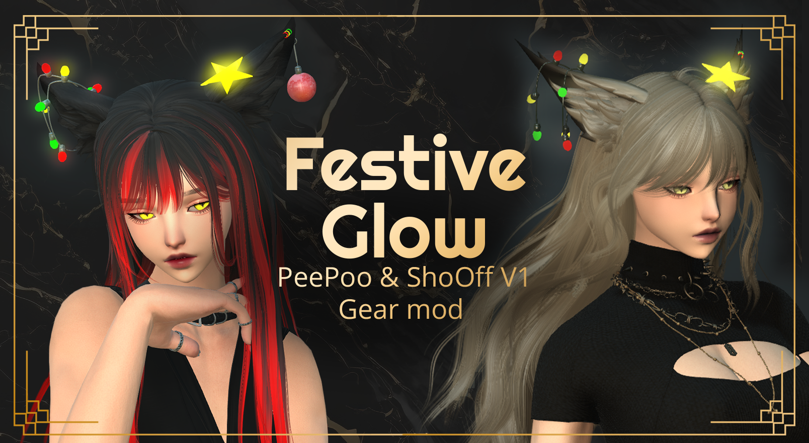 [Nixire] - Festive Glow - Kitty Version - The Glamour Dresser