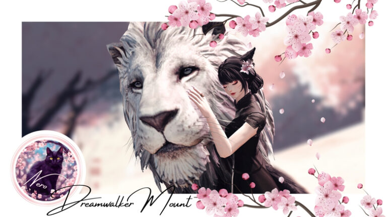 Dreamwalker Lion Mount - The Glamour Dresser