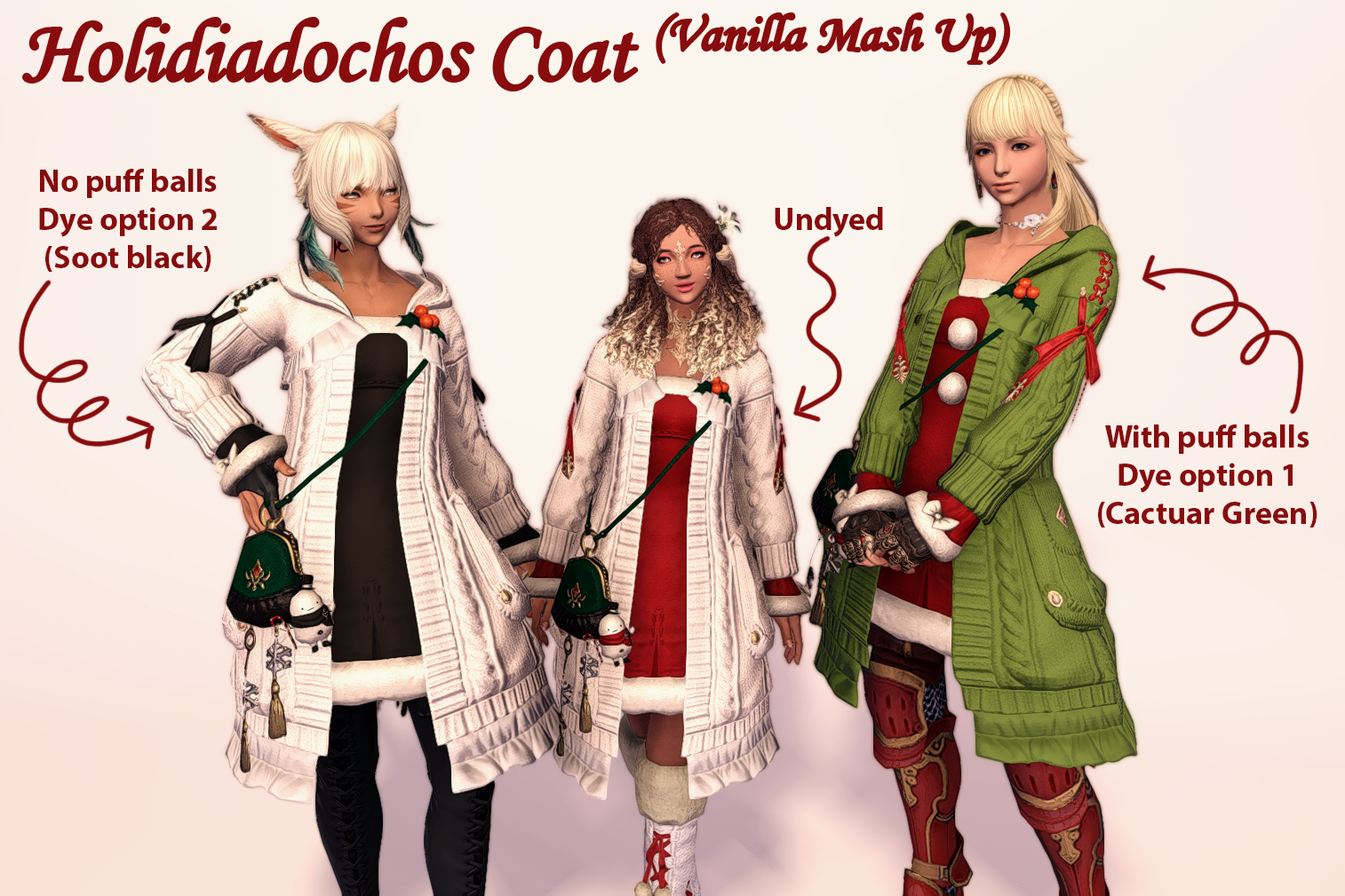Holidiadochos Coat (Vanilla Mash Up) - The Glamour Dresser
