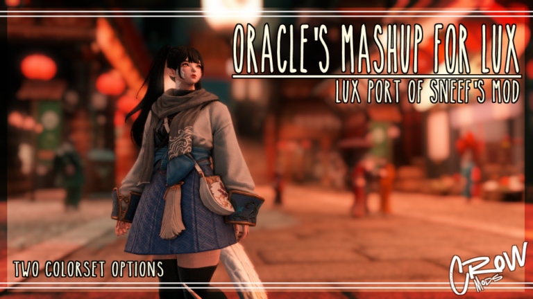 [CROW] Oracle's Mashup Lux - The Glamour Dresser : Final Fantasy XIV ...