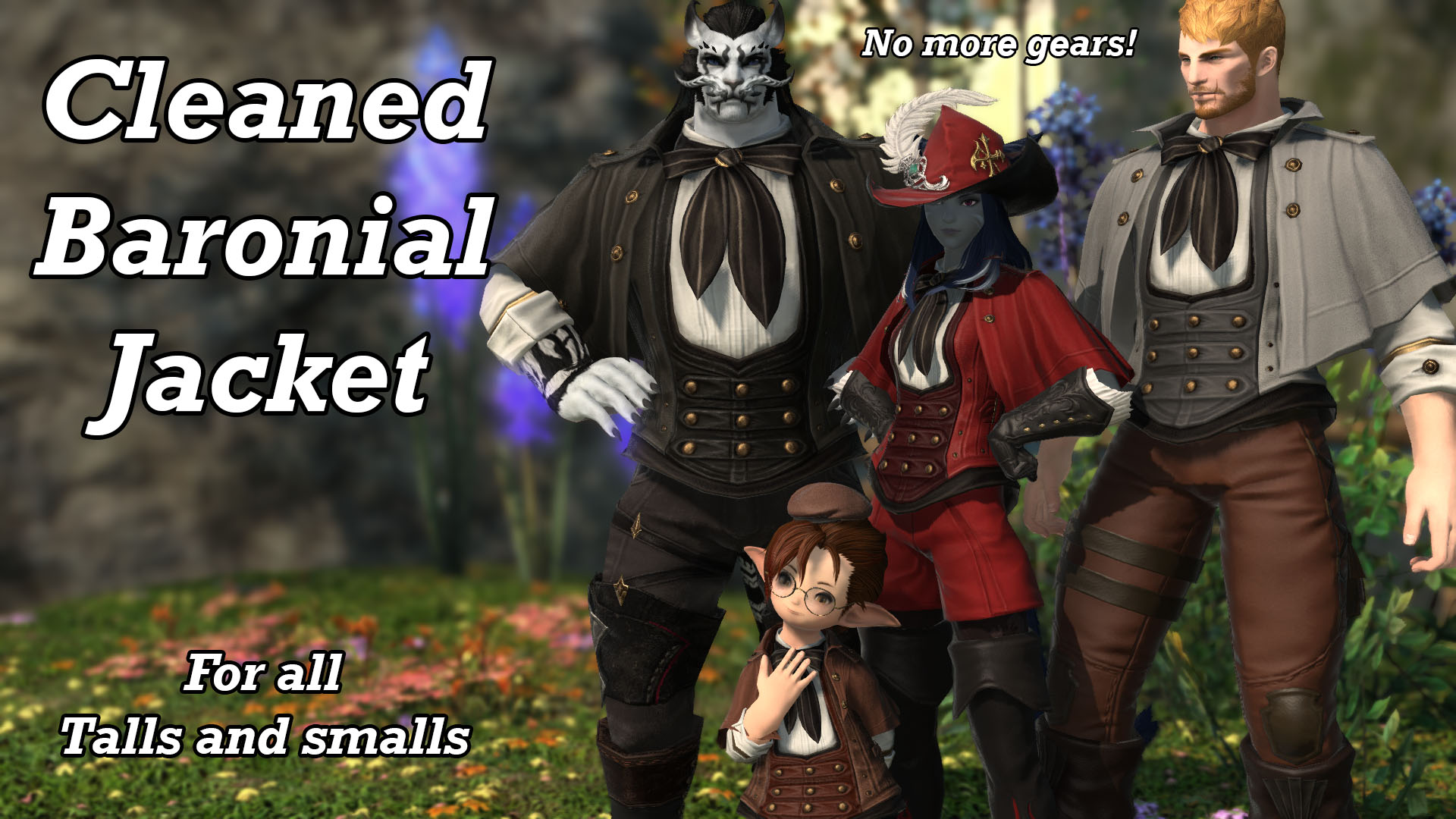 Cleaned Baronial Jacket - The Glamour Dresser : Final Fantasy XIV Mods ...