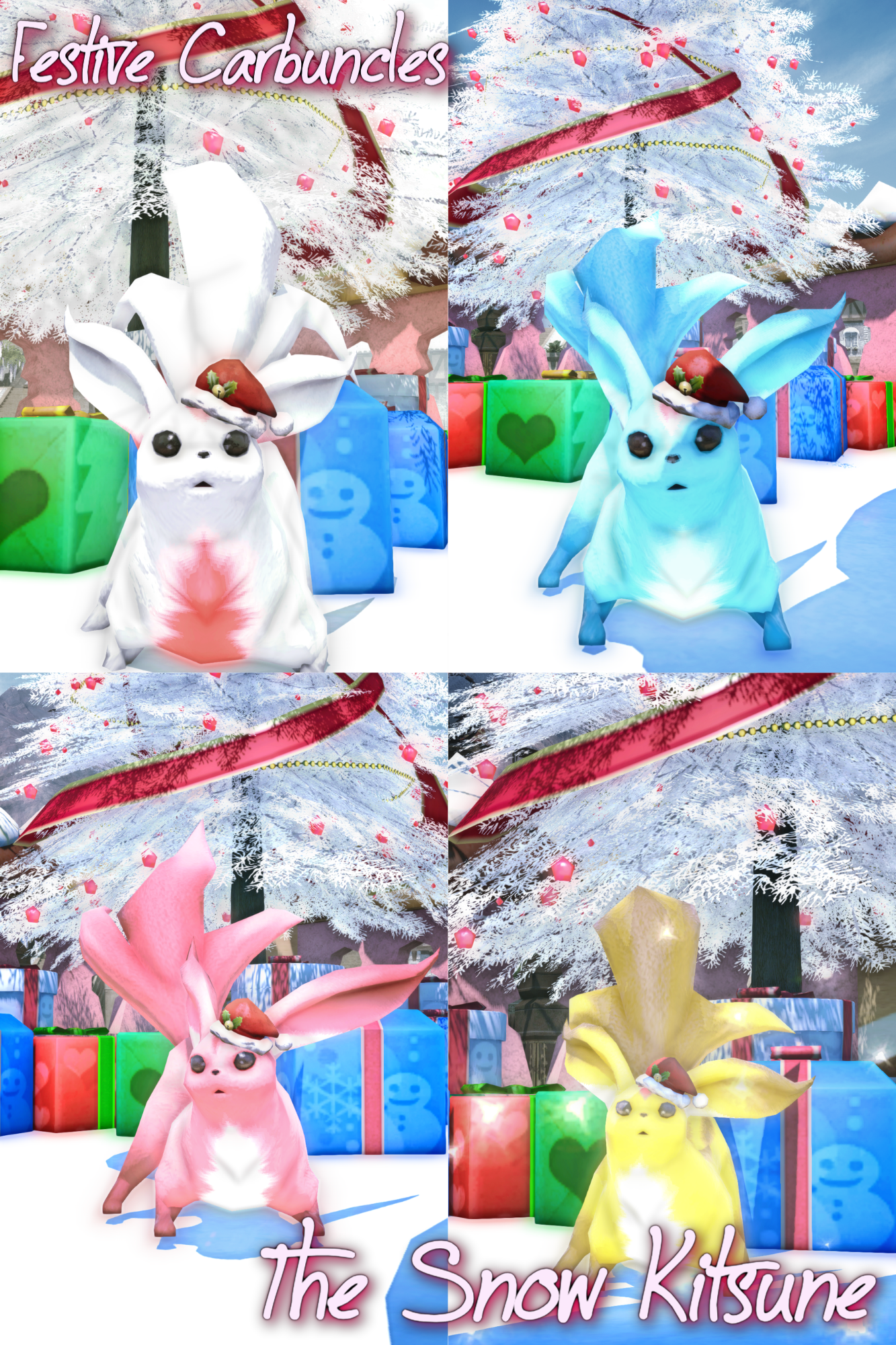 Festive Carbuncles PRE DT - The Glamour Dresser : Final Fantasy XIV ...
