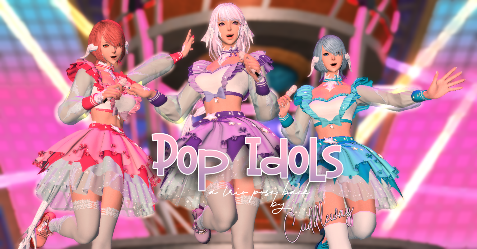 [C] Pop Idols - The Glamour Dresser : Final Fantasy XIV Mods and More