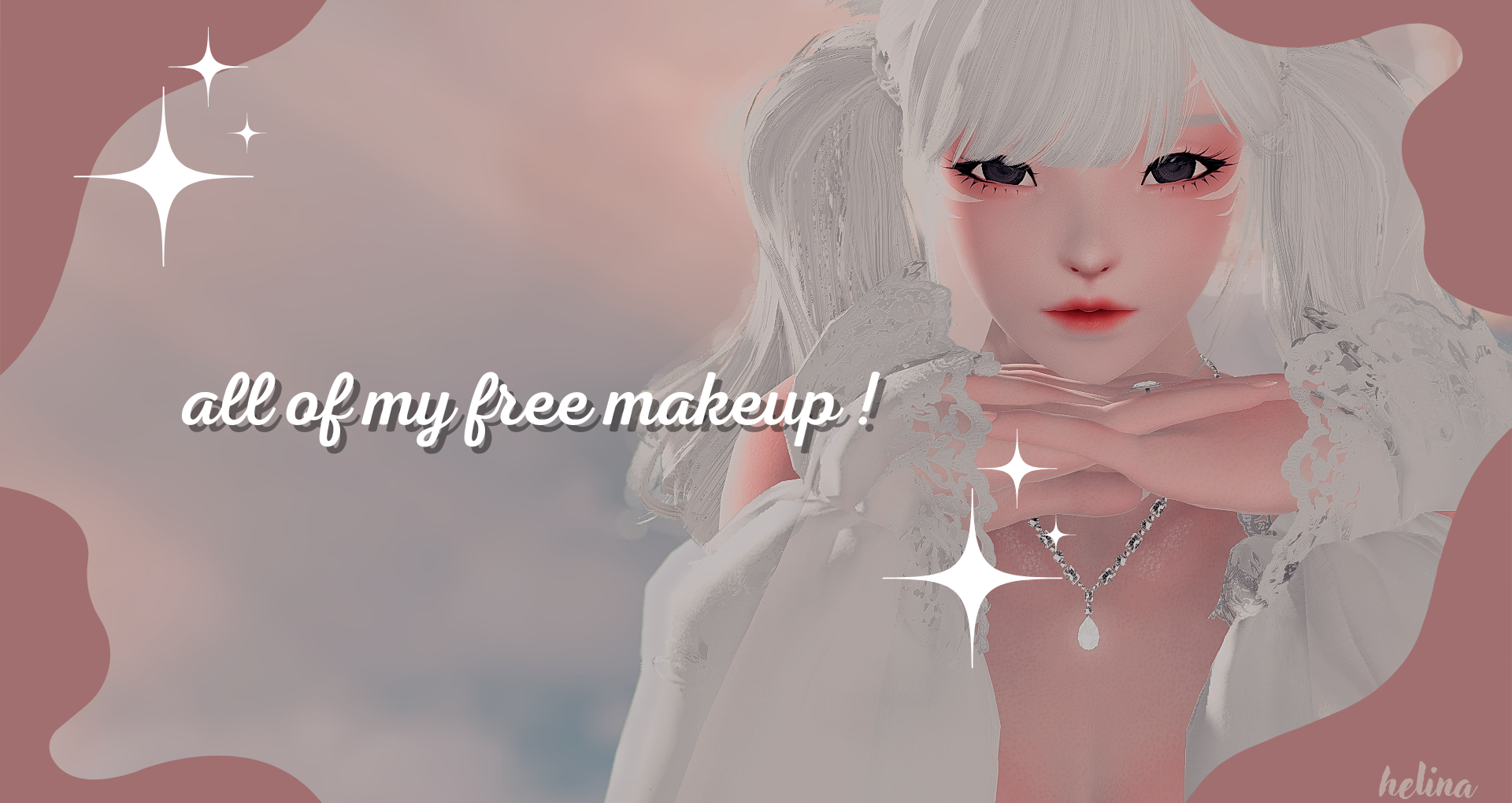 All of my makeup - The Glamour Dresser : Final Fantasy XIV Mods and More