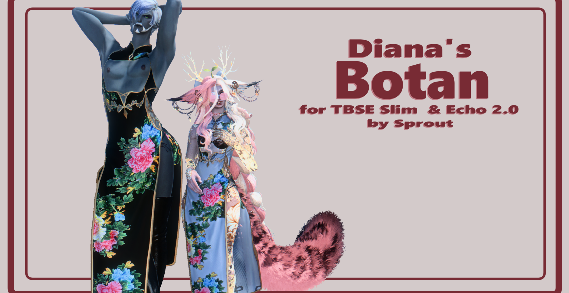 [Sprout] Diana's Botan for TBSE Slim & Echo 2.0 - The Glamour Dresser ...