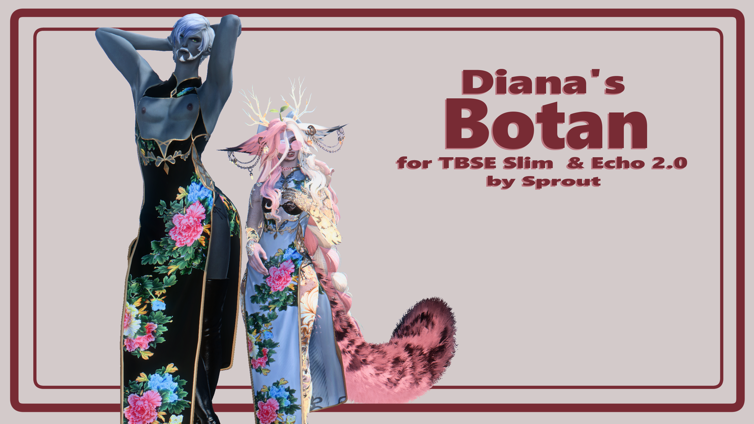 [Sprout] Diana's Botan for TBSE Slim & Echo 2.0 - The Glamour Dresser ...