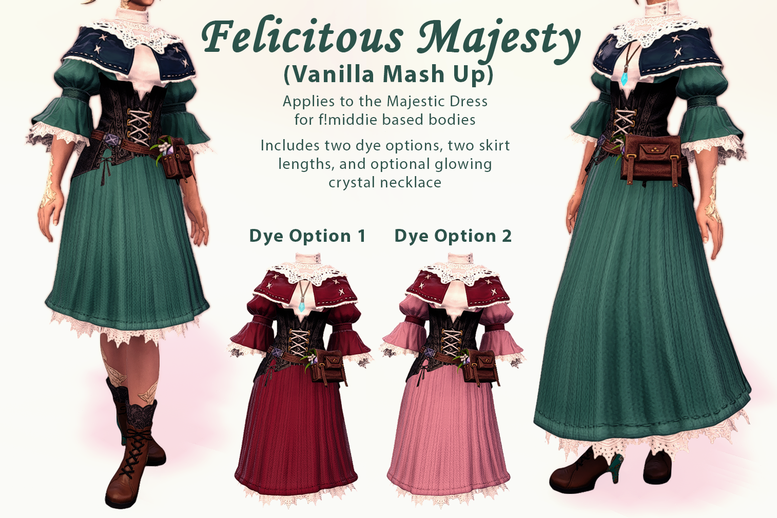 Felicitous Majesty (Vanilla Mash Up) - The Glamour Dresser : Final ...
