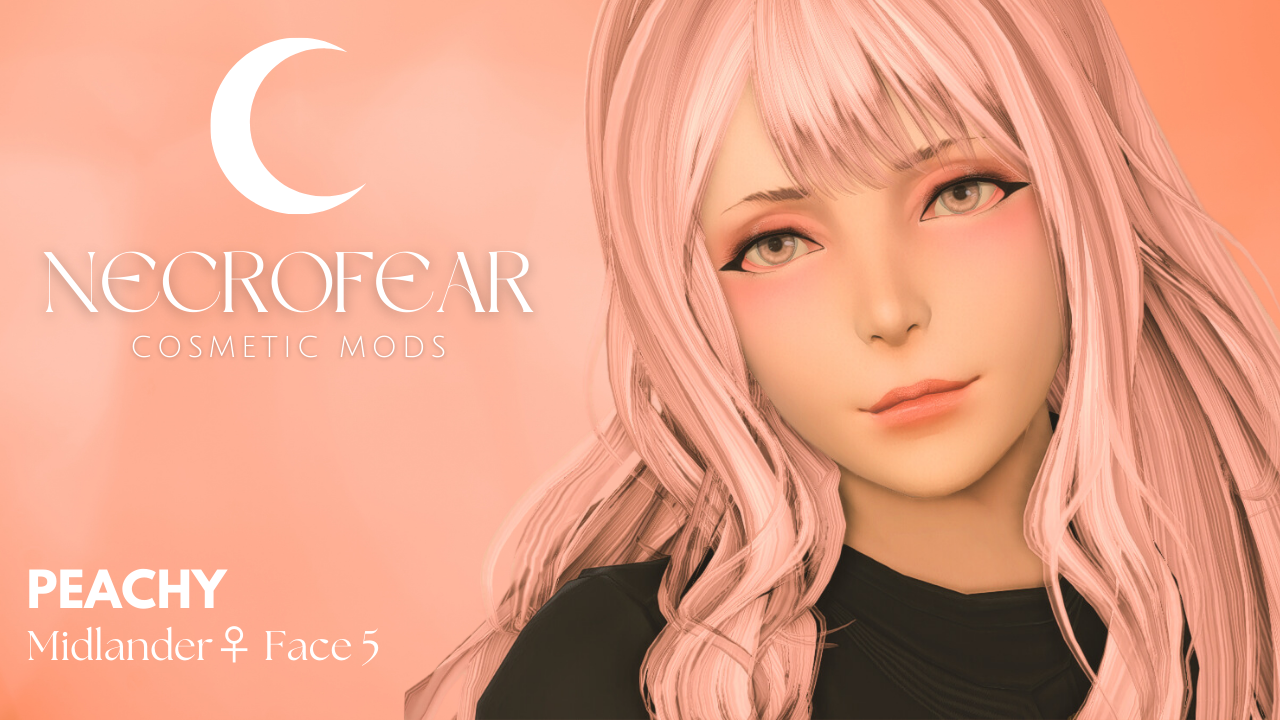 Peachy Make-up for Midlander ♀ - The Glamour Dresser : Final Fantasy ...