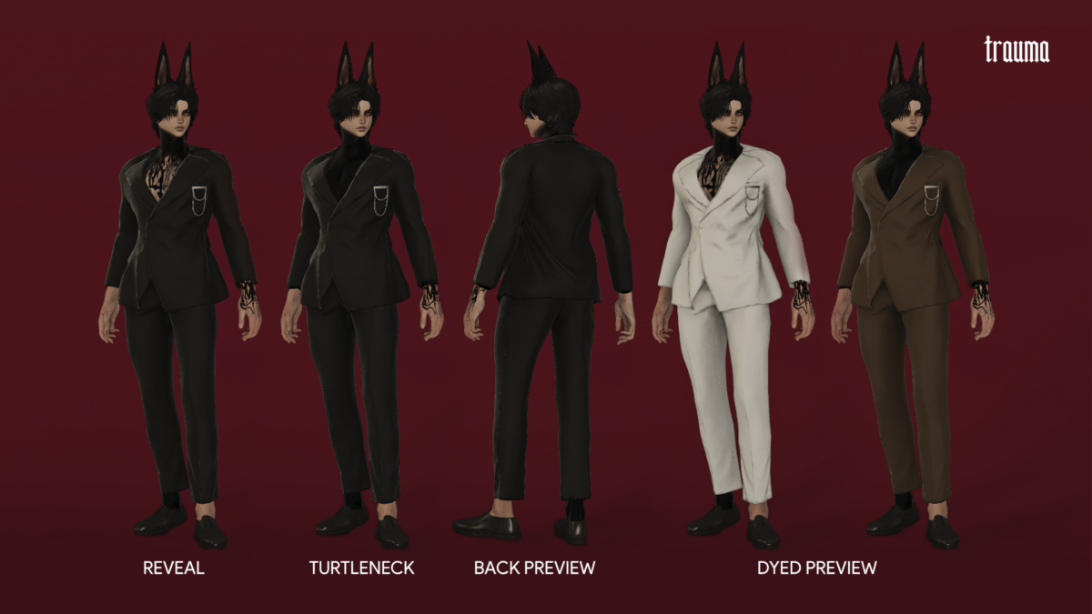 Executive Suit Set [TBSE-X - The Glamour Dresser : Final Fantasy XIV ...