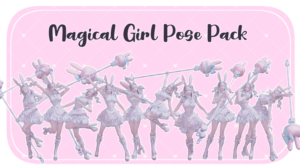 Magical Girl Pose Pack - The Glamour Dresser : Final Fantasy XIV Mods ...