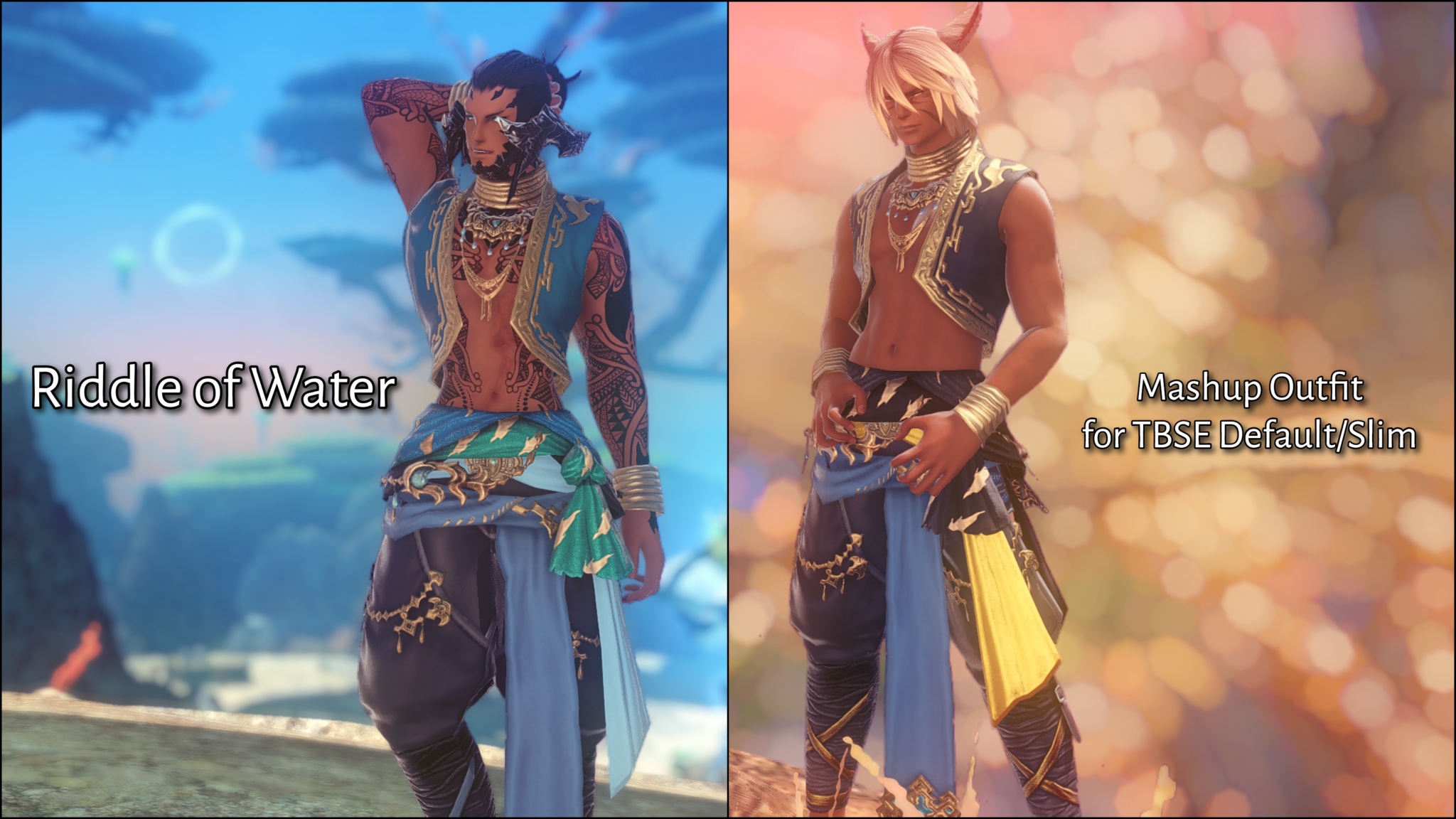 Riddle of Water - The Glamour Dresser : Final Fantasy XIV Mods and More