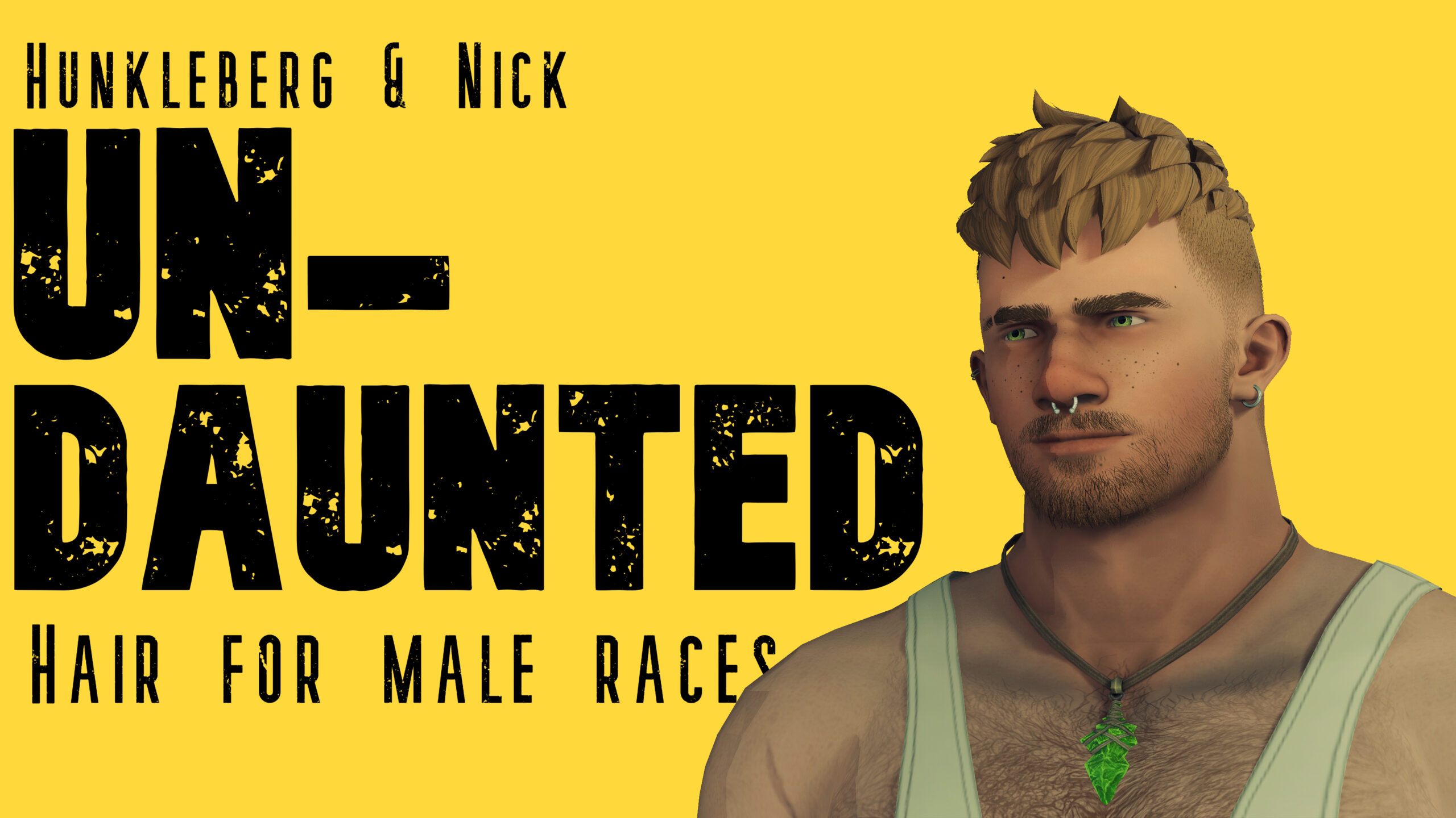 Undaunted - Hair for Males - The Glamour Dresser : Final Fantasy XIV ...