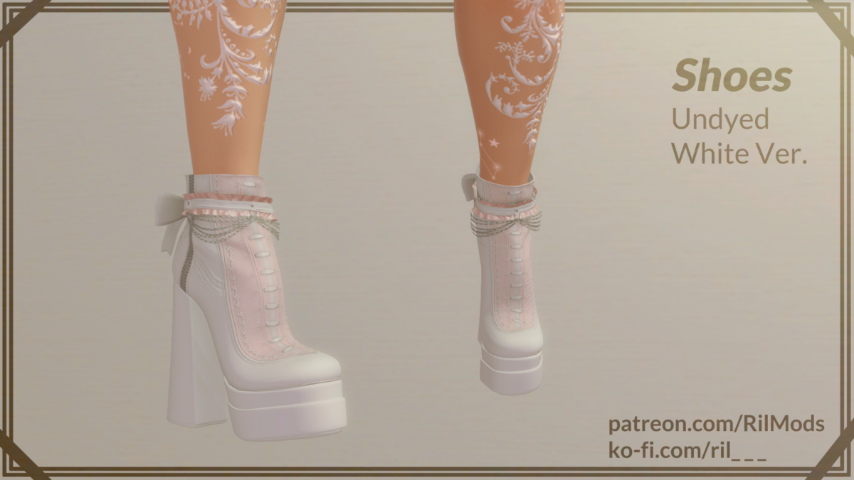 Seance (Shoes) - The Glamour Dresser : Final Fantasy XIV Mods and More